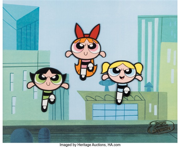 Powerpuff Girls Meet the Beat Alls Blossom, Bubbles, and Buttercup ...