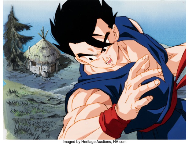 Dragon Ball Z Broly - Second Coming Gohan Production Cel with ...