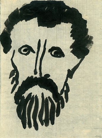 Prophetenkopf by Emil Nolde on artnet