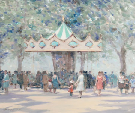Carousel Champs Elysees by André Gisson on artnet