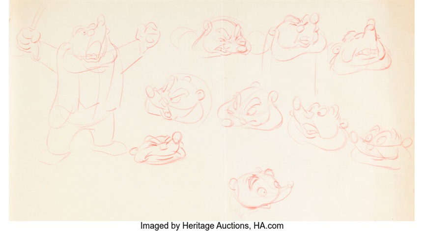 The Adventures of Ichabod and Mr. Toad Rare Angus MacBadger Character ...