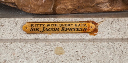 2nd Portrait of Kitty Kitty with Short Hair by Jacob Epstein on artnet