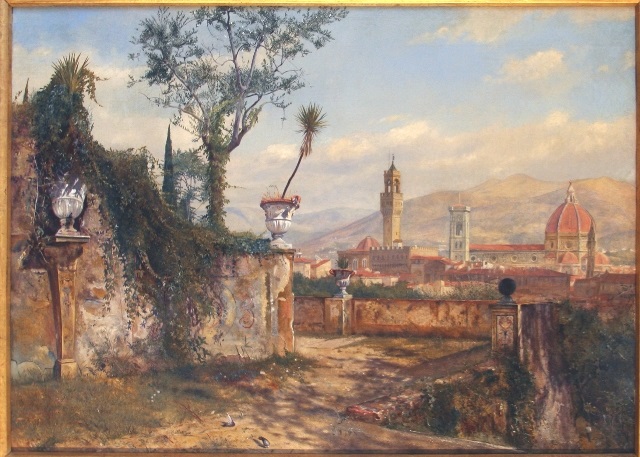 View of Florence by Henry Roderick Newman on artnet