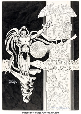 Pat Broderick and Bruce D. Patterson Spectre 31 Cover Original Art 1989 ...