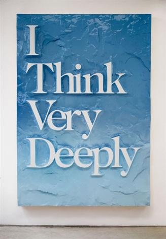 I Think Very Deeply by Doug Aitken on artnet
