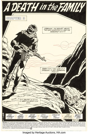 Jim Aparo and Mike DeCarlo Batman 427 Complete 22-Page Story A Death in ...
