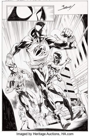 Mark Bagley and John Dell Ben Reilly Scarlet Spider 3 Splash Page 10 ...