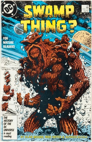 Swamp Thing 57 Cover Original Art DC, 1987 by Steve Bissette on artnet