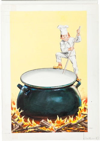 MAD Stew Paperback Book Cover Original Art Warner Books, 1978 by Norman ...