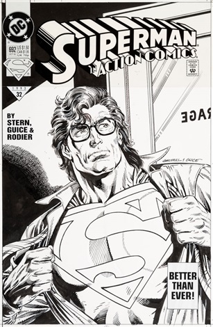 Ed Hannigan, Kerry Gammill, and Jackson Guice Action Comics 692 Cover ...
