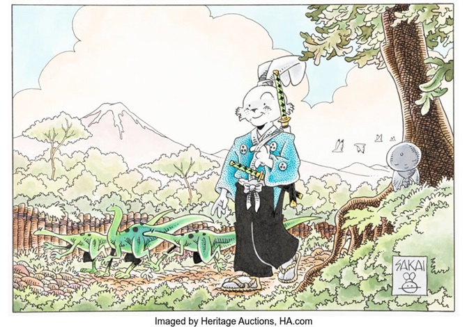 Stan Sakai - Usagi Yojimbo Maui Fire-Relief Charity Benefit ...