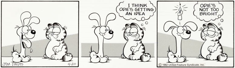 Garfield Newspaper Cartoons