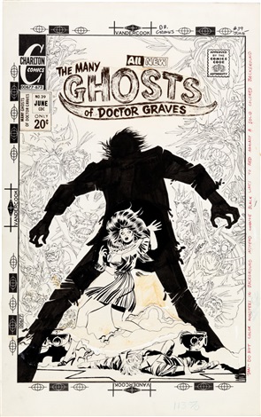 Tom Sutton Many Ghosts of Doctor Graves 39 Cover Original Art by Tom ...