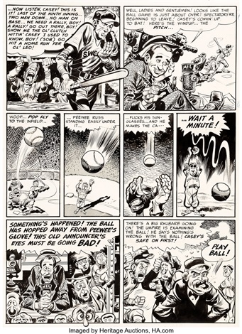 Jack Davis MAD 2 Story Page 4 Original Art EC Comics, 1952 by Jack ...