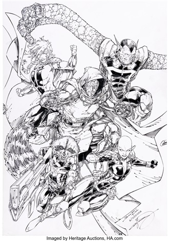 Brett Booth and Adelso Corona Guardians of the Galaxy 14 176 Cover ...
