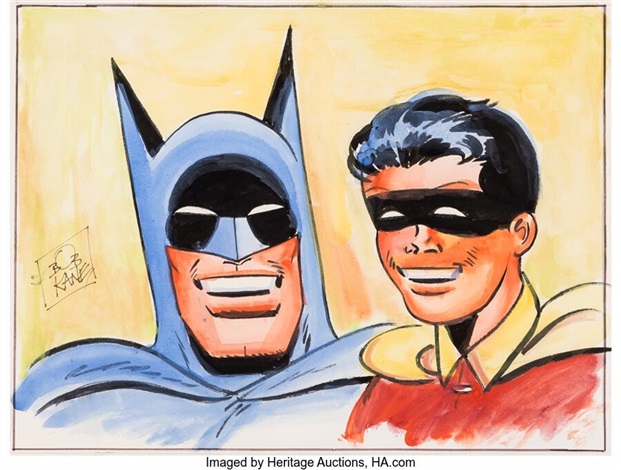 Painter Bob Kane