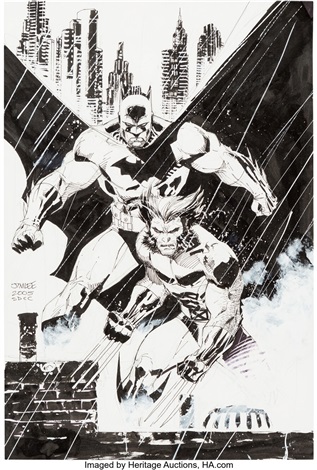 Jim Lee Batman Sketch