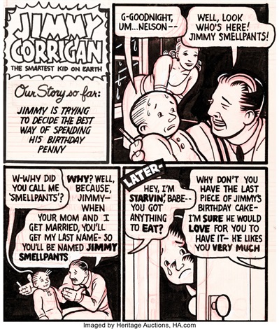 Chris Ware - Jimmy Corrigan Story Page Original Art c. 1985-91 by Chris ...