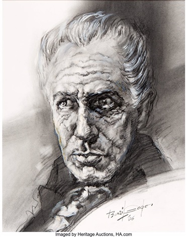 Basil Gogos - Vincent Price as Roderick Usher in House of Usher ...