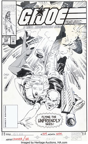 Amanda Conner and Randy Emberlin G.I. Joe, A Real American Hero 154 ...