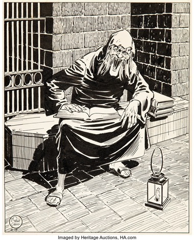 Johnny Craig - Vault Keeper Illustration Original Art EC Comics, 1975 ...