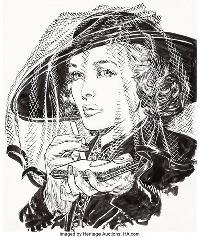 Michael Kaluta Madame Xanadu 11 Splash Page 3 Original Art DCVertigo ...