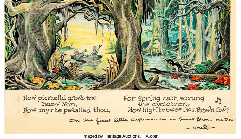 Walt Kelly Pogo Special Birthday Special Production Concept ...