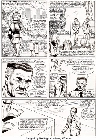Rick Hoberg and Sam Grainger What If 7 Story Page 31 Original Art Marvel, 1978 by Rick Hoberg ...