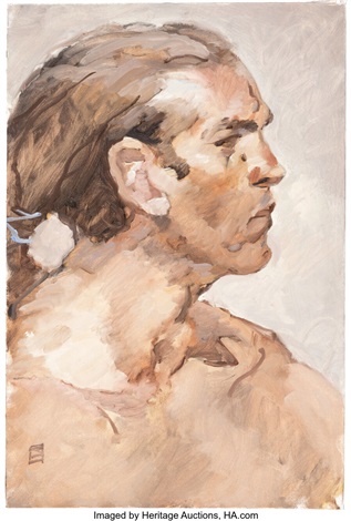 Jeffrey Catherine Jones - Portrait Painting Original Art undated by ...