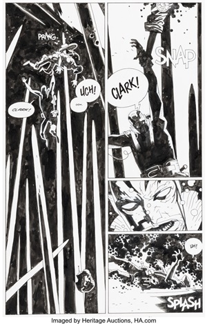 Mike Mignola Hellboy Wake the Devil 5 Story Page 6 Original Art Dark Horse, 1996 by Mike Mignola ...