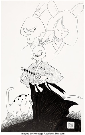 Stan Sakai - Usagi Yojimbo Illustration Original Art 1989 by Stan Sakai ...