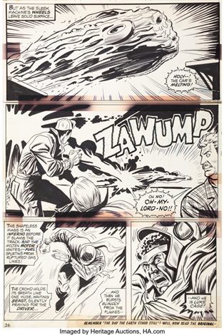 George Tuska and Billy Graham Hero for Hire 12 Story Page 26 Original ...