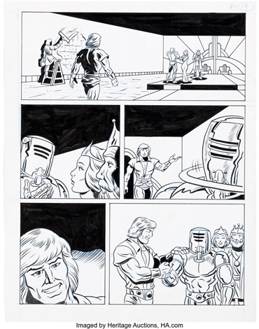 Bruce Timm and Red Grant He-Man and the Masters of the Universe Snake ...