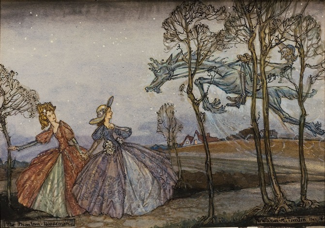 The phantom horseman by William Mitcheson Timlin on artnet