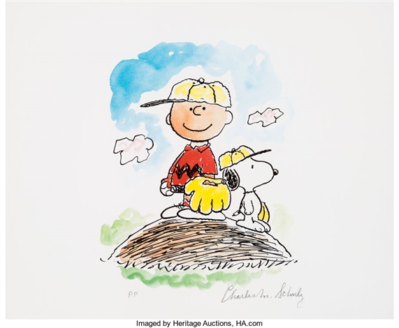 Peanuts Charlie Browns All-Stars - Play Ball Limited Edition Fine Art ...