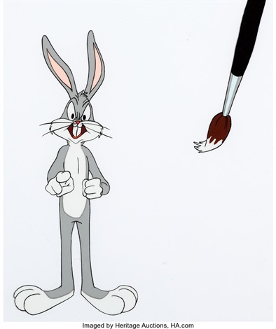 Rabbit Rampage Bugs Bunny Production Cel Warner Brothers, 1955 by ...