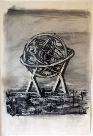 Gyroscope Drawing from the film Medicine Chest by William Kentridge on ...