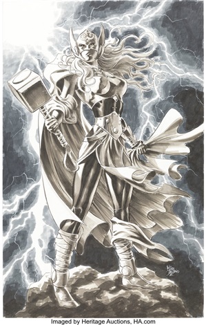 Mike Deodato Jr. The Mighty Thor 15 Retailer Incentive Variant Cover ...