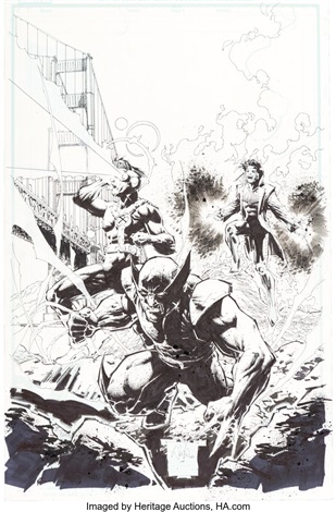 Whilce Portacio - San Francisco Comic Convention Program Cover Original ...