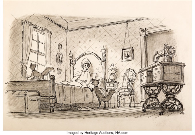 The Fox And The Hound Widow Tweed