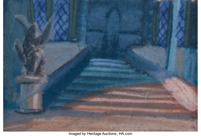 Beauty and the Beast Background Color KeyConcept Art Walt Disney, 1991 ...