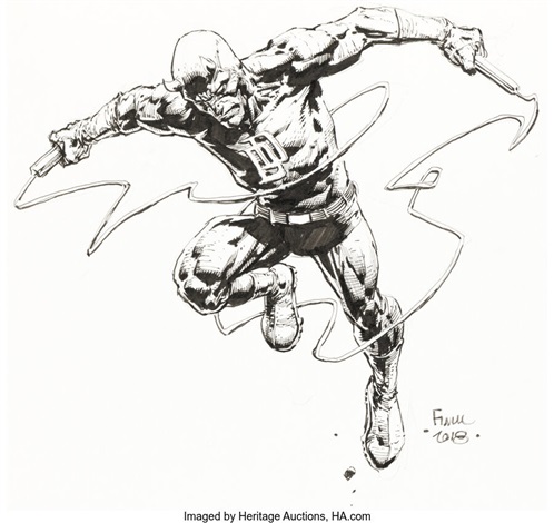 David Finch - Daredevil Specialty Illustration Original Art 2018 by ...
