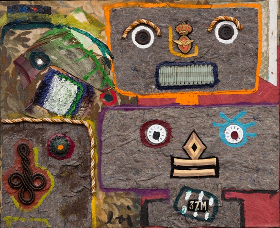 COLLAGE by Enrico Baj on artnet