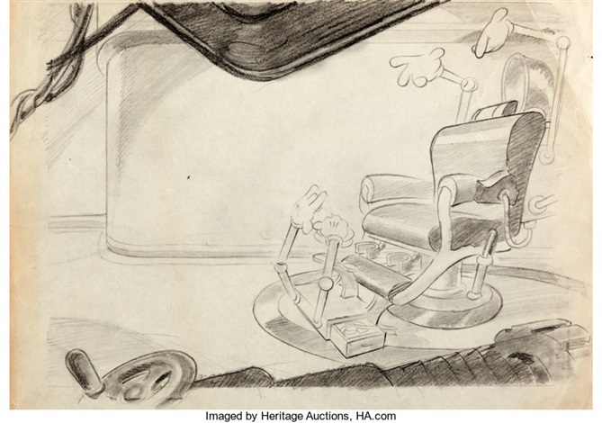 Modern Inventions LayoutStory Drawing Walt Disney, 1937 by Walt Disney ...