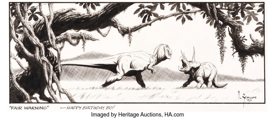 Mark Schultz Fair Warning Specialty Illustration Original Art 1992 by ...