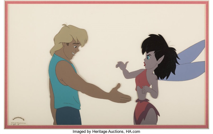 Ferngully The Last Rainforest Crysta And Zak Production Cel Kroyer Films 1992 By Kroyer Films