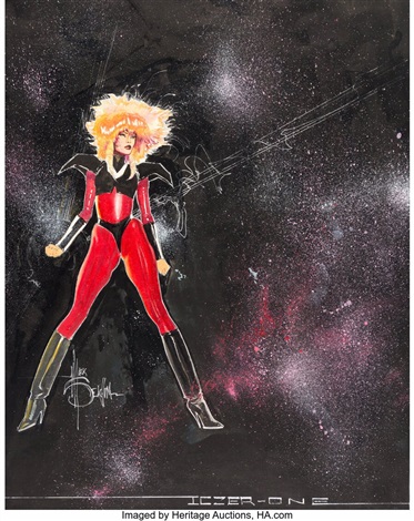 Mark Beachum - Iczer-One Illustration Original Art undated by Mark ...