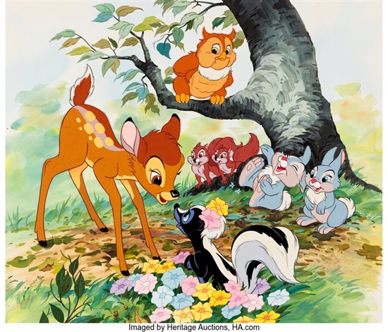 Bambi Thumper And Flower