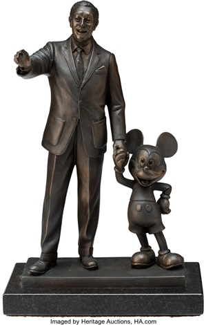 Mickey Mouse and Walt Disney - Partners Limited Edition Statue 159250 ...