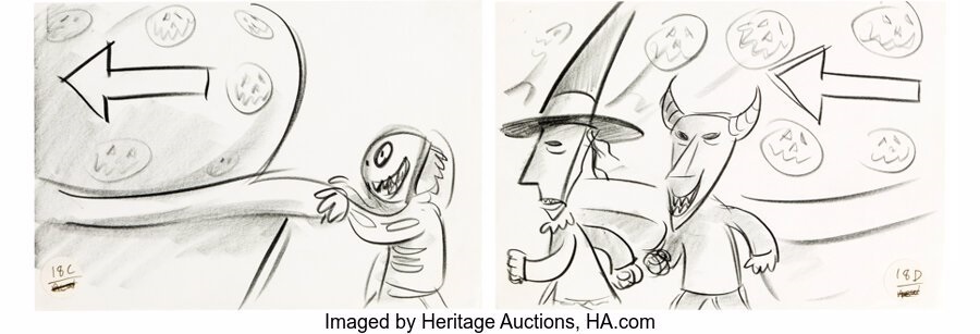 Tim Burtons The Nightmare Before Christmas Lock, Shock and Barrel ...